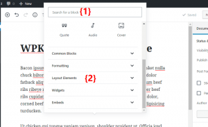 Wordpress Gutenberg Complete Tutorial | FallingBrick