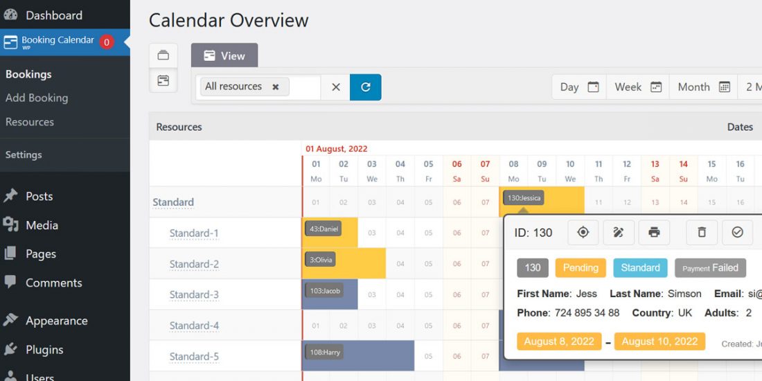 10 Best Wordpress Booking Plugins (2023) | FallingBrick