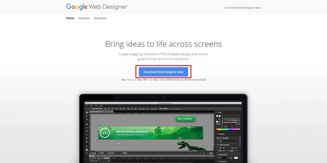 What is Google Web Designer? | FallingBrick